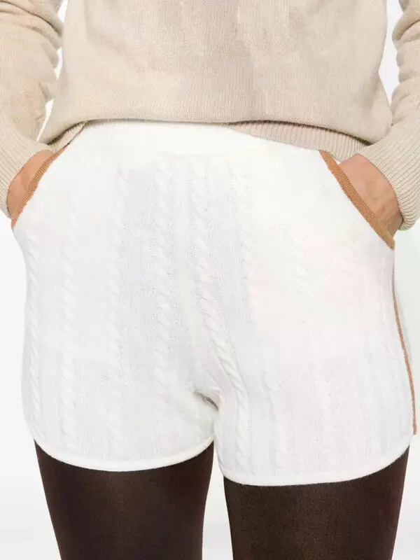 MC2 SAINT BARTH Cable-knit Shorts
