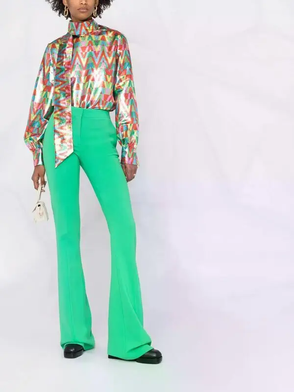 Valentino Garavani Graphic-print Blouse