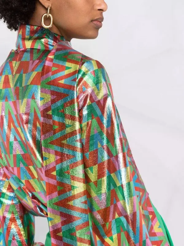 Valentino Garavani Graphic-print Blouse