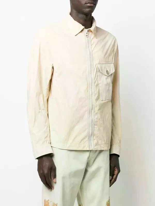 TEN C Cotton Lightweight Jacket With Pocket