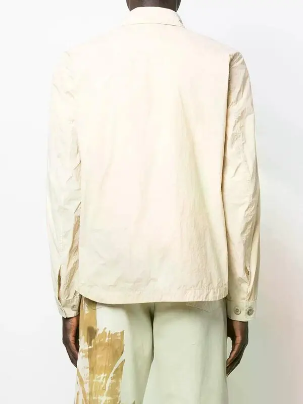 TEN C Cotton Lightweight Jacket With Pocket