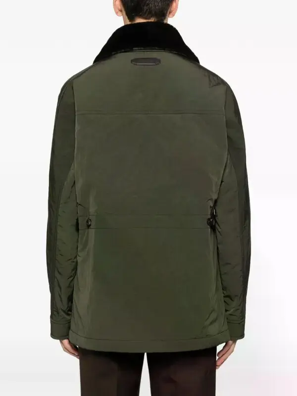Brioni Fur-collar Field Jacket