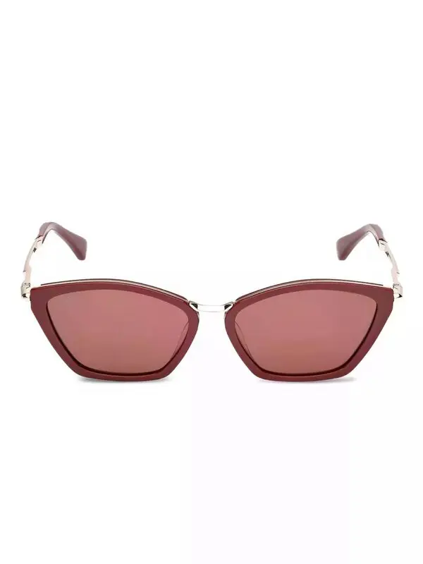 Max Mara Geometric Framed Sunglasses