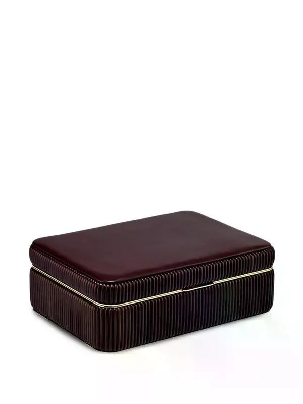 Wolf Medium Bella Jewellery Box - Red