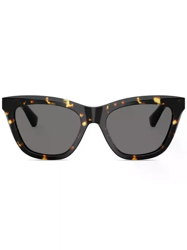 Burberry Tortoiseshell-effect Cat Eye Sunglasses - Brown