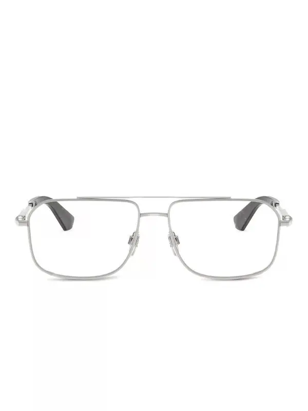 Burberry Rectangle-frame Glasses - Silver