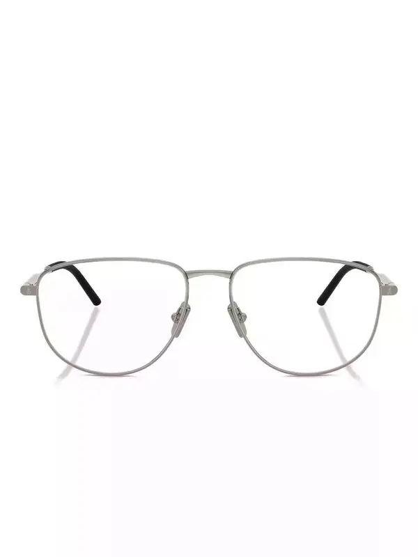 Moncler Geometric-frame Glasses - Grey