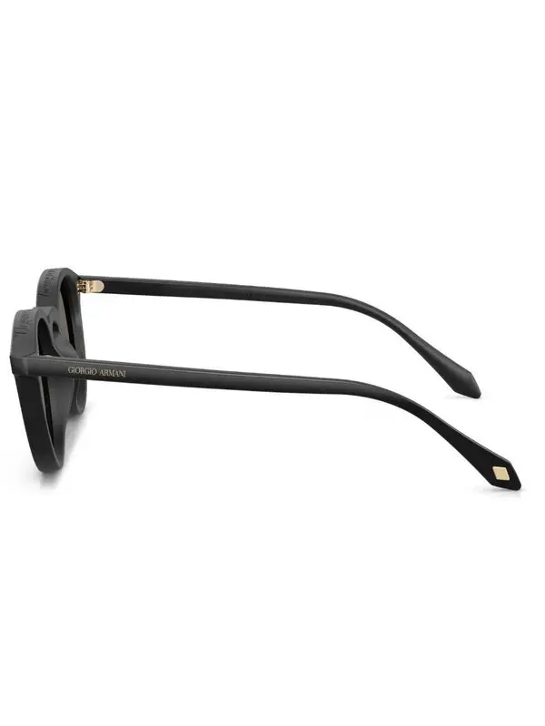Giorgio Armani Round-frame Sunglasses - Black