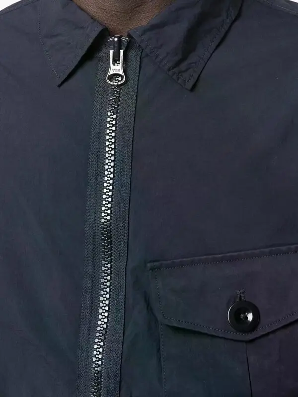TEN C Zip-up Pocket Shirt Jacket