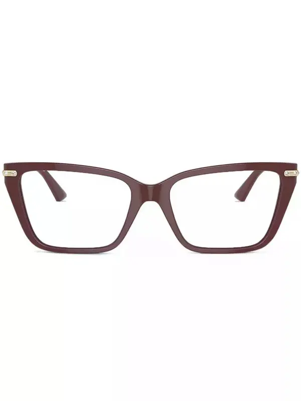 JIMMY CHOO Cat-eye Frame Glasses - Red