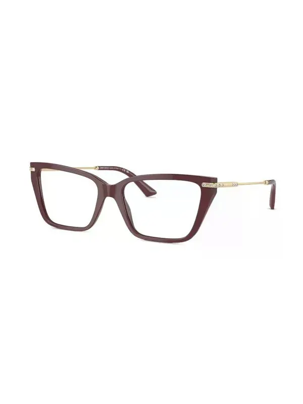 JIMMY CHOO Cat-eye Frame Glasses