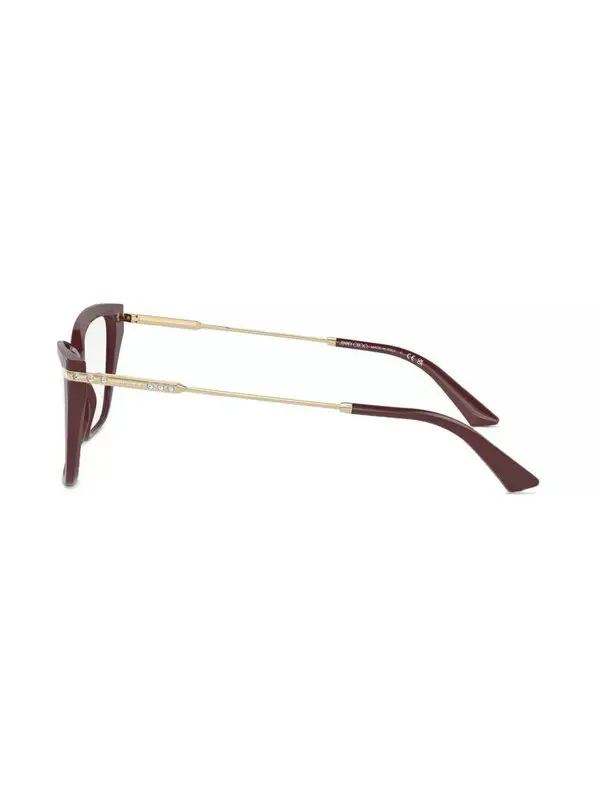 JIMMY CHOO Cat-eye Frame Glasses