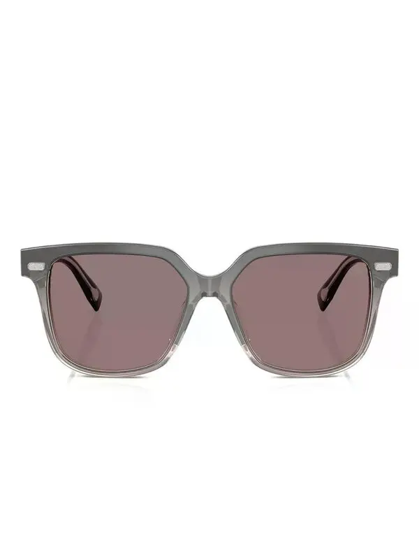 Brunello Cucinelli Square-frame Sunglasses - Black