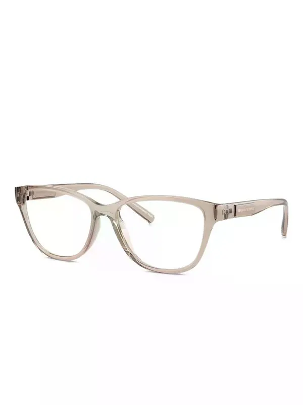 Armani Exchange Logo Detail Cat Eye Frame