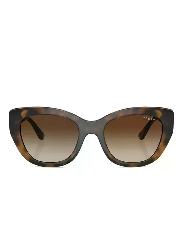 VOGUE EYEWEAR Geometric Sunglasses - Brown