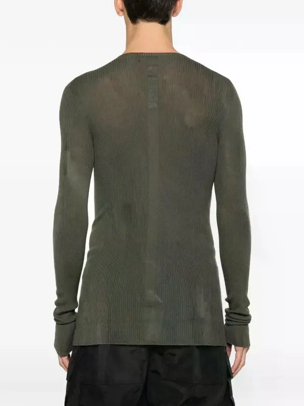 Rick Owens Ribbed Knit T-shirt