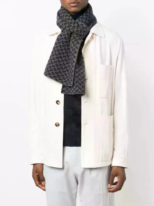 DRUMOHR Razor Blade Knitted Scarf