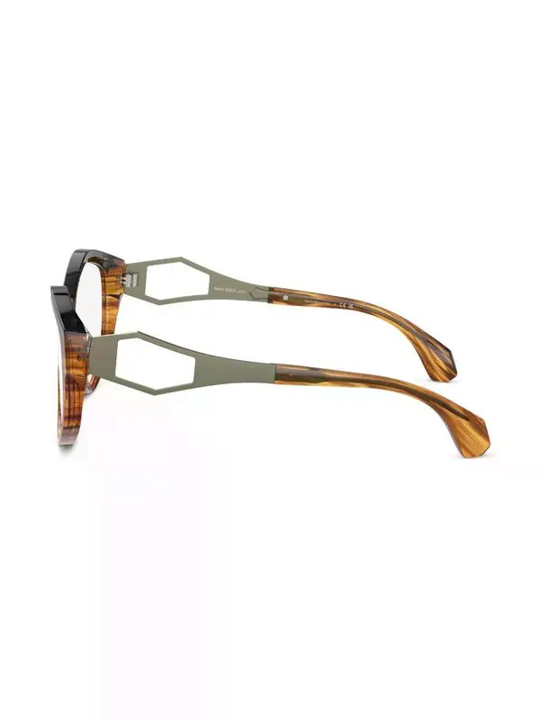 ALAIN MIKLI Geometric Eyeglasses