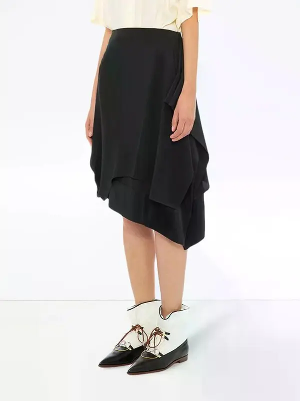 JW Anderson Gathered Asymmetric Skirt