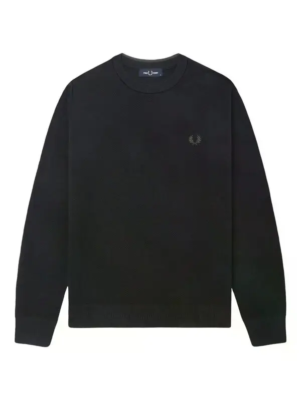 Fred Perry Logo Crew-neck Sweater
