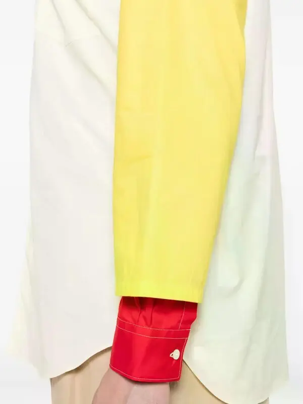 Comme Des Garçons Colour-block Pocket Shirt