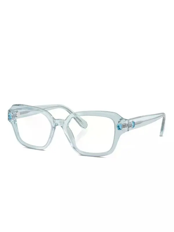 SWAROVSKI Crystal-embellished Square-frame Eyeglasses