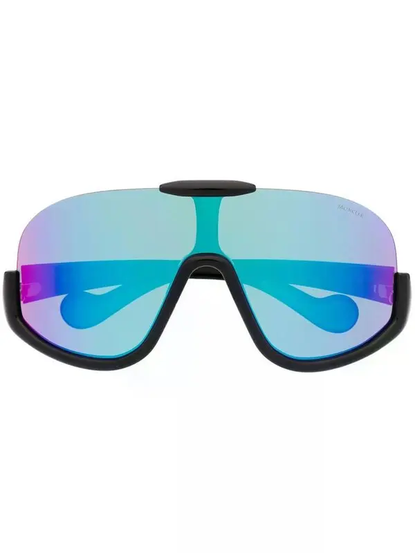 Moncler Visseur Oversized-frame Sunglasses - Black