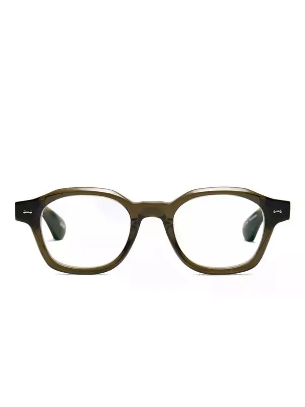 PETER AND MAY Skyloop Round-frame Glasses - Green