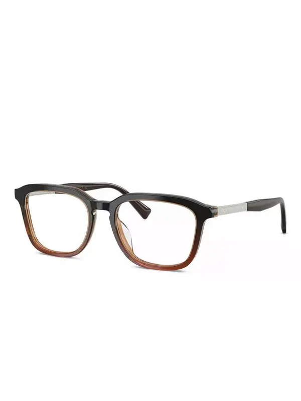 Brunello Cucinelli Metal-frame Rectangle Eyeglasses