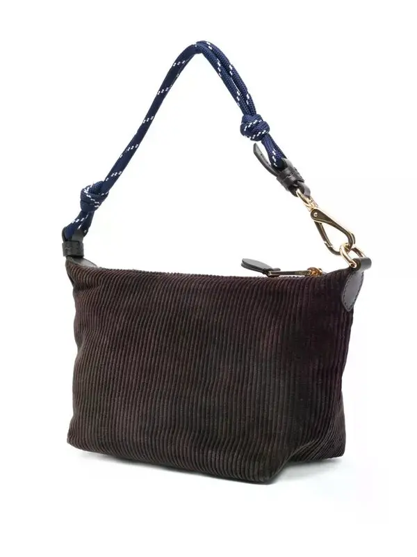 Miu Miu Corduroy Logo Shoulder Bag