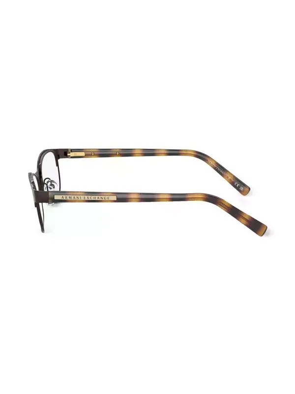 Armani Exchange Oval-frame Glasses