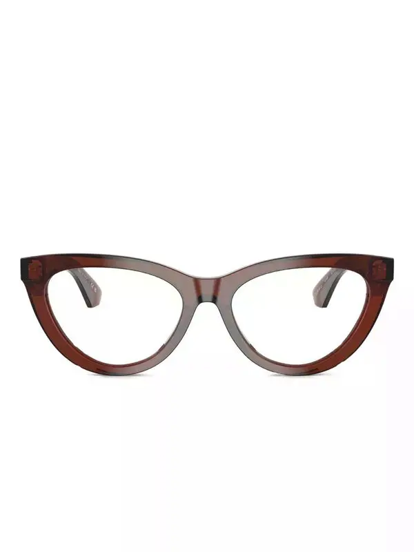 Burberry Cat-eye Acetate Glasses - Brown