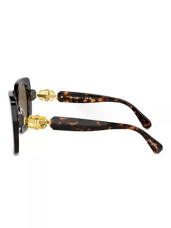 SWAROVSKI Square Frame Sunglasses