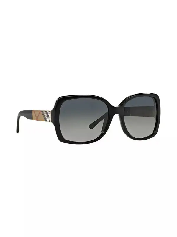Burberry Vintage Check Oversized Sunglasses