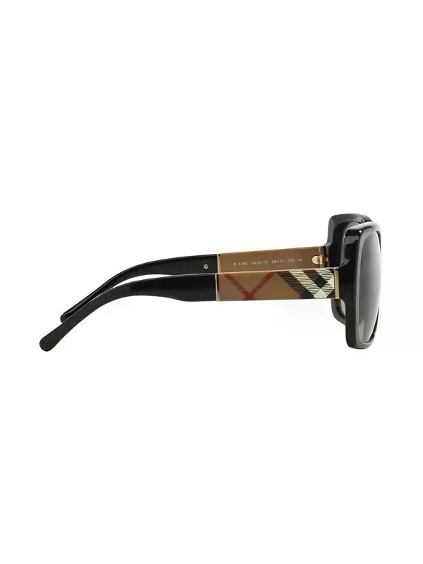 Burberry Vintage Check Oversized Sunglasses