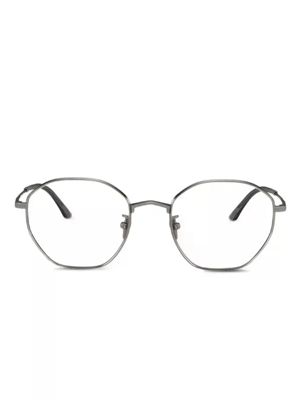 Giorgio Armani Geometric Frame Eyeglasses