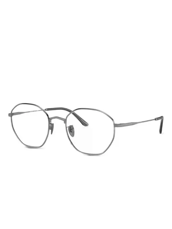 Giorgio Armani Geometric Frame Eyeglasses