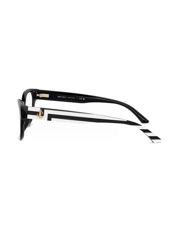 JIMMY CHOO Rectangle-frame Glasses