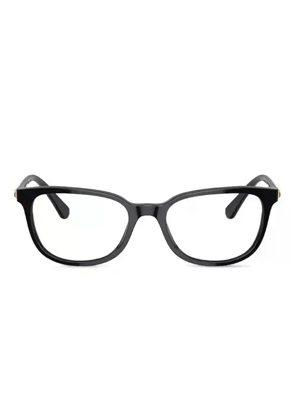 SWAROVSKI Full Rim Square Eyeglasses - Black