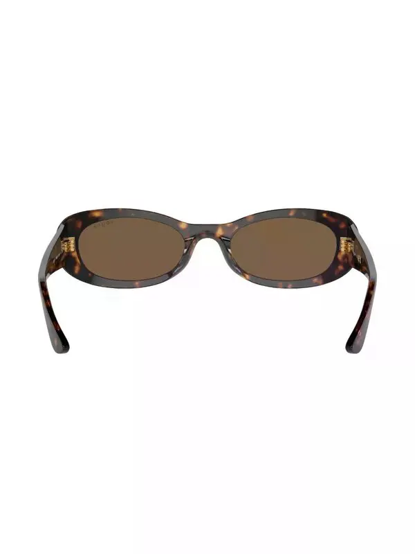 VOGUE EYEWEAR Tortoiseshell Oval Sunglasses