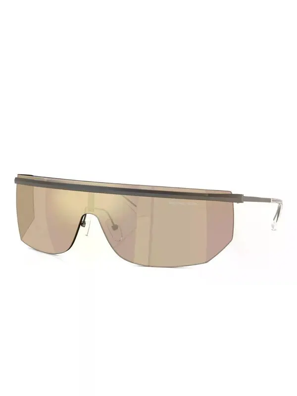 Michael Kors Shield-frame Metal Sunglasses