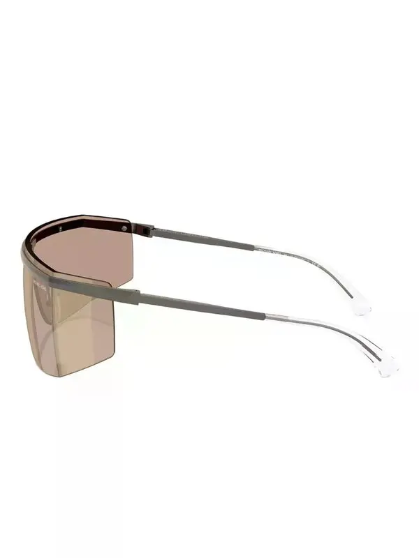 Michael Kors Shield-frame Metal Sunglasses