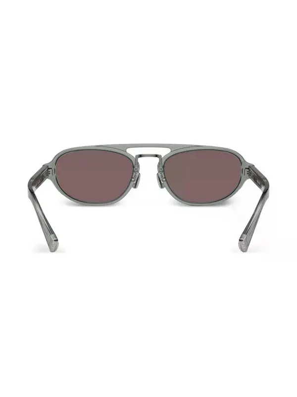 Brunello Cucinelli Oval-frame Sunglasses