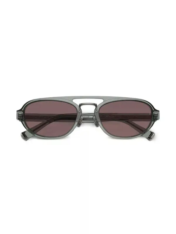 Brunello Cucinelli Oval-frame Sunglasses