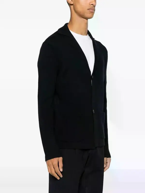 ZANONE Notched-lapels Virgin-wool Blazer