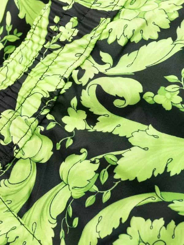 Versace Barocco-print Swim Shorts