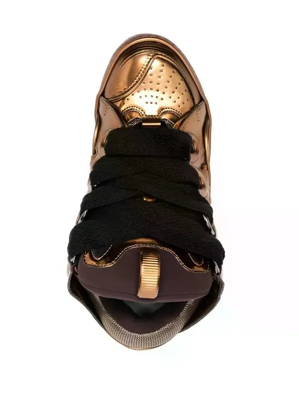 LANVIN Curb Lace-up Sneakers