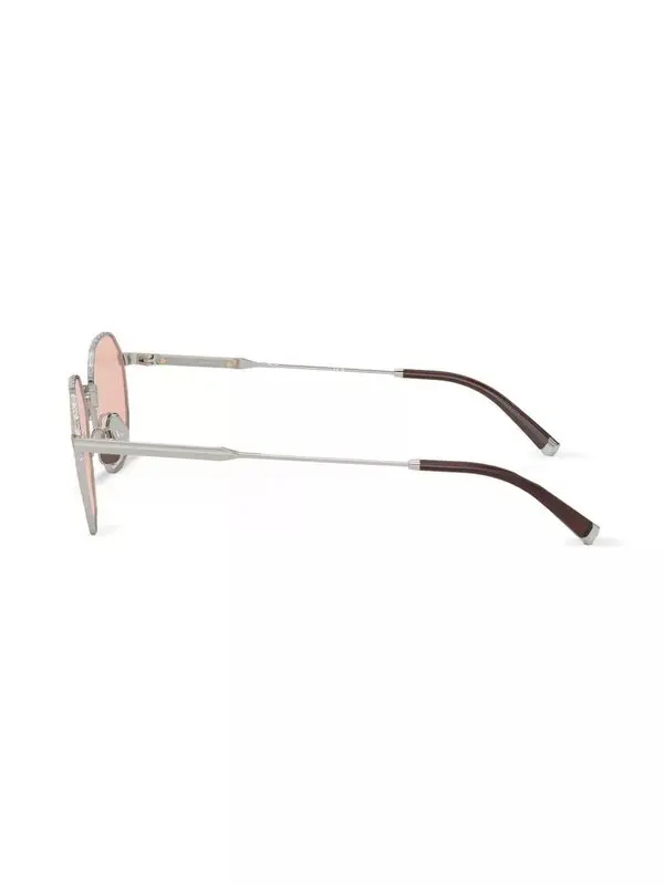 Brunello Cucinelli Hexagonal-frame Sunglasses