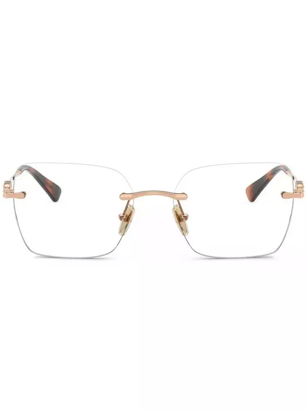 VOGUE EYEWEAR Rimless Glasses - Gold