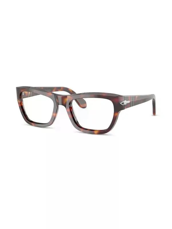 Persol Tortoiseshell-effect Square Glasses